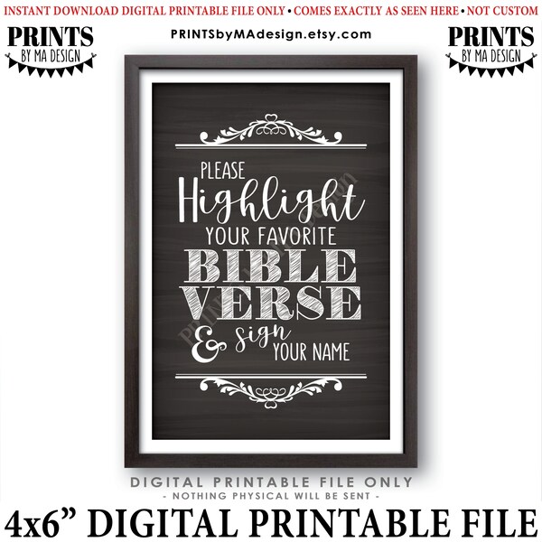 Chalkboard Bible - Etsy