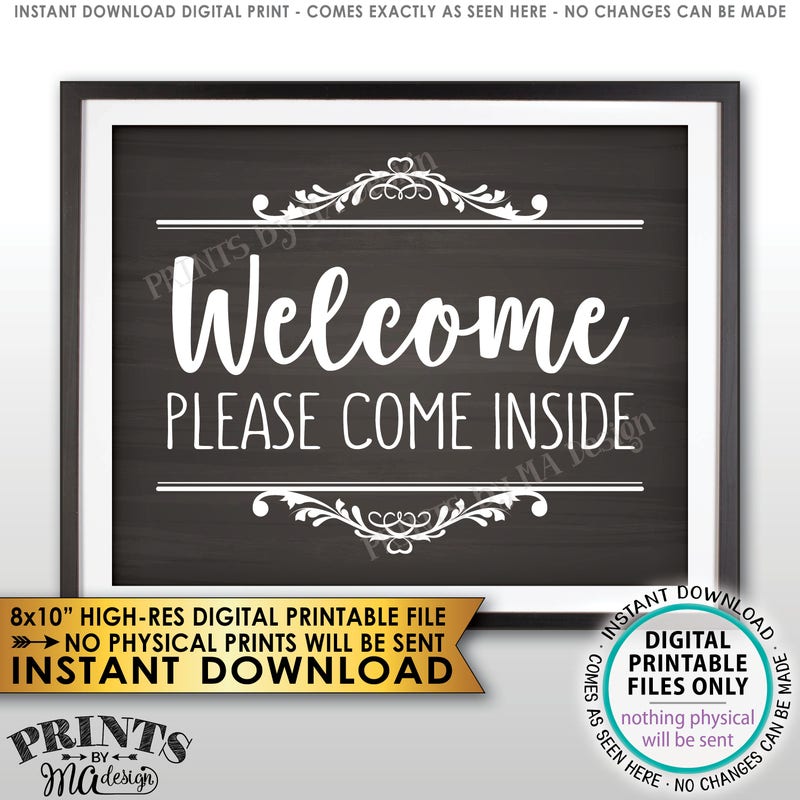 Come in Sign - Etsy
