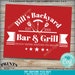 Editable BBQ Sign Backyard Barbecue Barbie Grill Smokehouse - Etsy