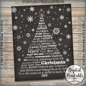 Christmas Words Tree Holiday Words Christmas Tree, X-mas Tree Christmas ...