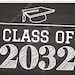 Class of 2032 Sign High School Graduation in 2032 PRINTABLE - Etsy