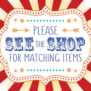 Guess How Many Sign, Guess the Number Carnival Theme Party Guessing ...