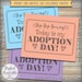 Adoption Day Sign Today is My Adoption Day Photo Prop - Etsy