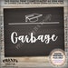 Graduation Party Signs, Garbage and Recyclables, Trash Recycling, Clean ...