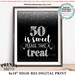 50th Birthday, 50 is Sweet Please Take a Treat Fiftieth Party Decor ...