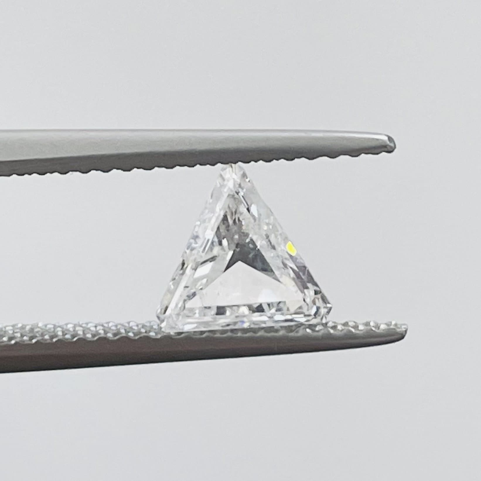 Modified Triangular Step Cut Diamond 0.90 Carat G I1 GIA Certified ...