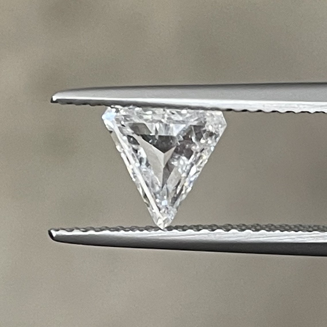 Modified Triangular Step Cut Diamond 0.90 Carat G I1 GIA Certified ...