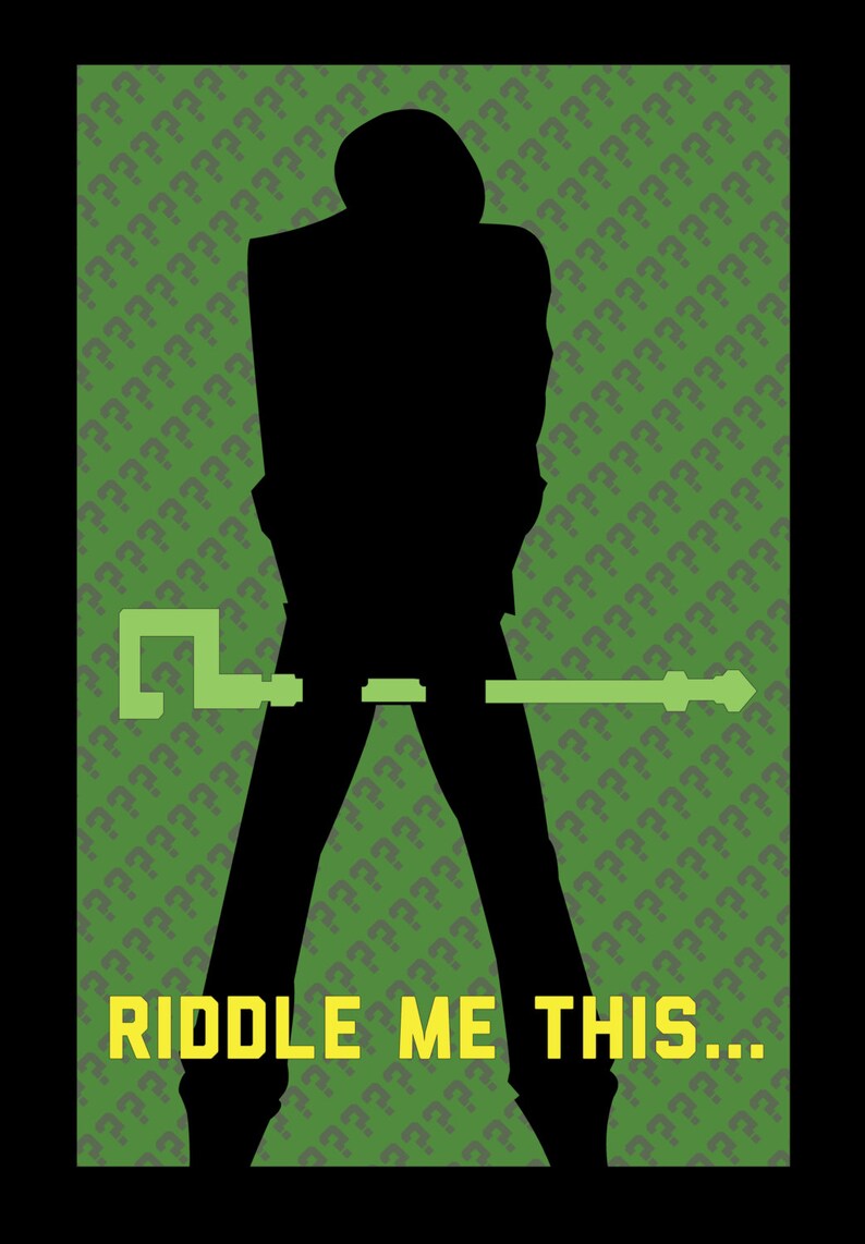 The Riddler - Etsy
