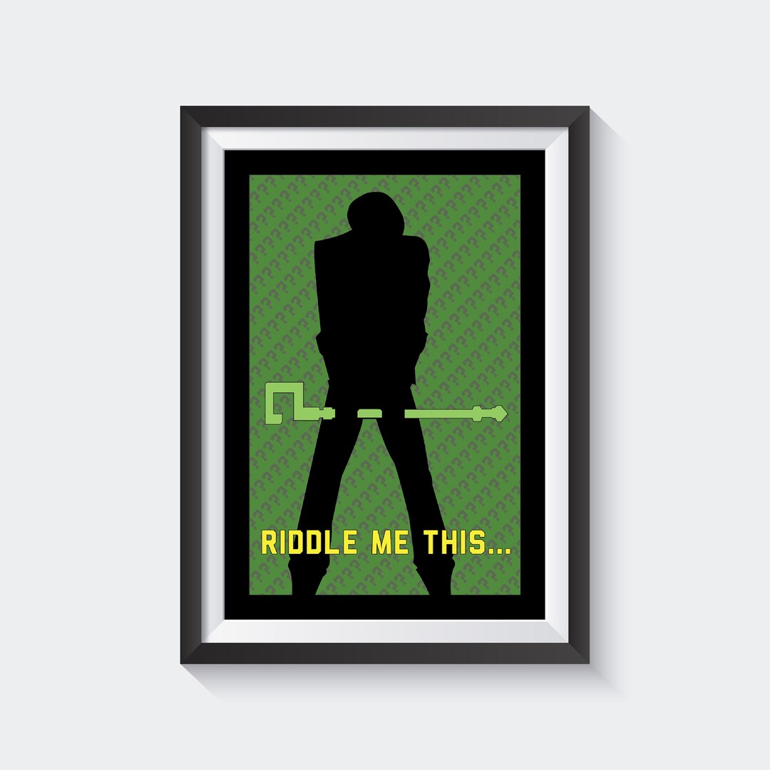 The Riddler - Etsy