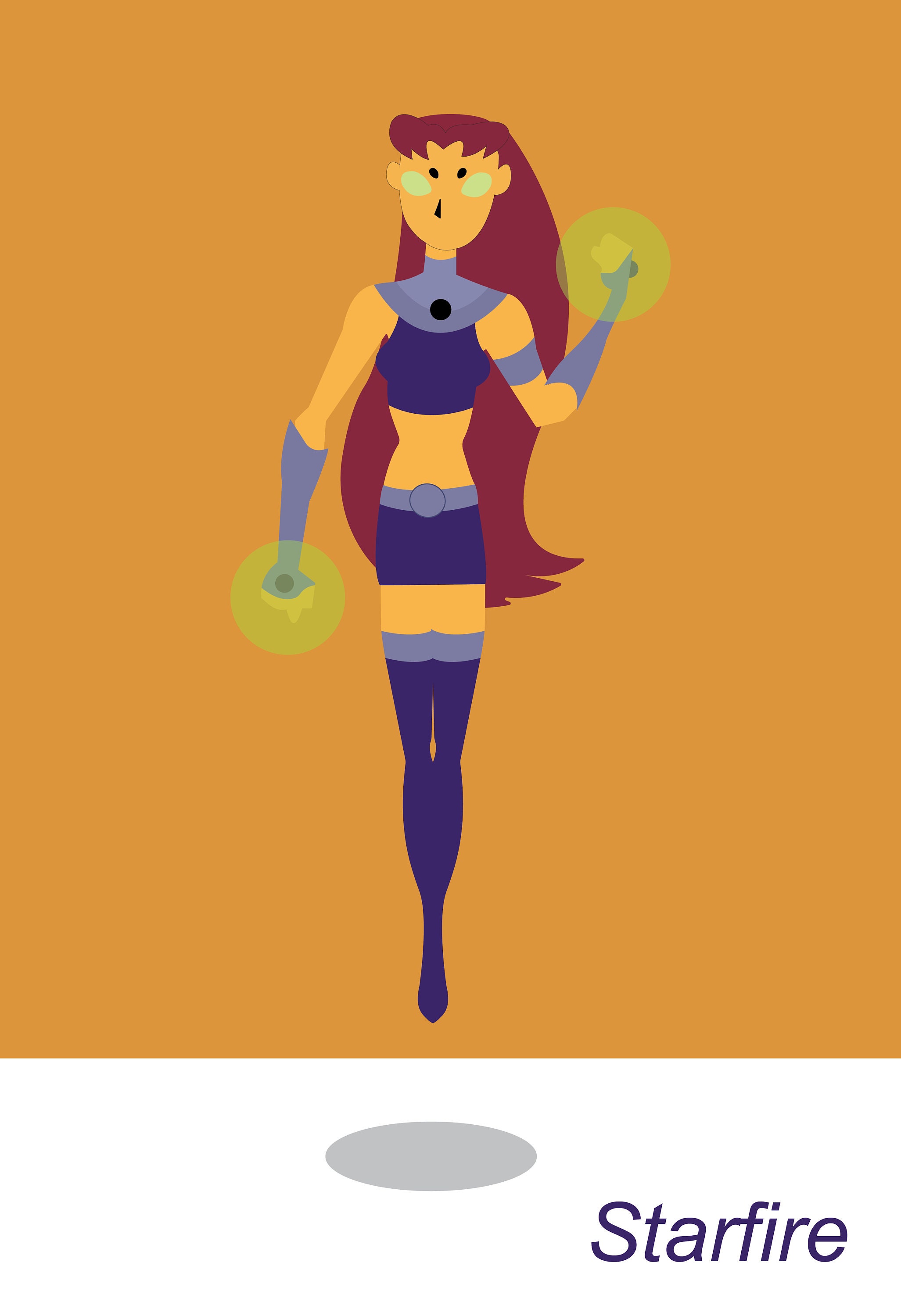 Teen Titans Starfire Wallpaper