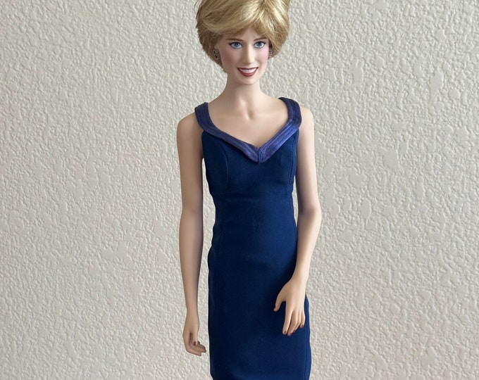Vintage Porcelain Princess Diana Doll - Princess of Wales Collectible ...