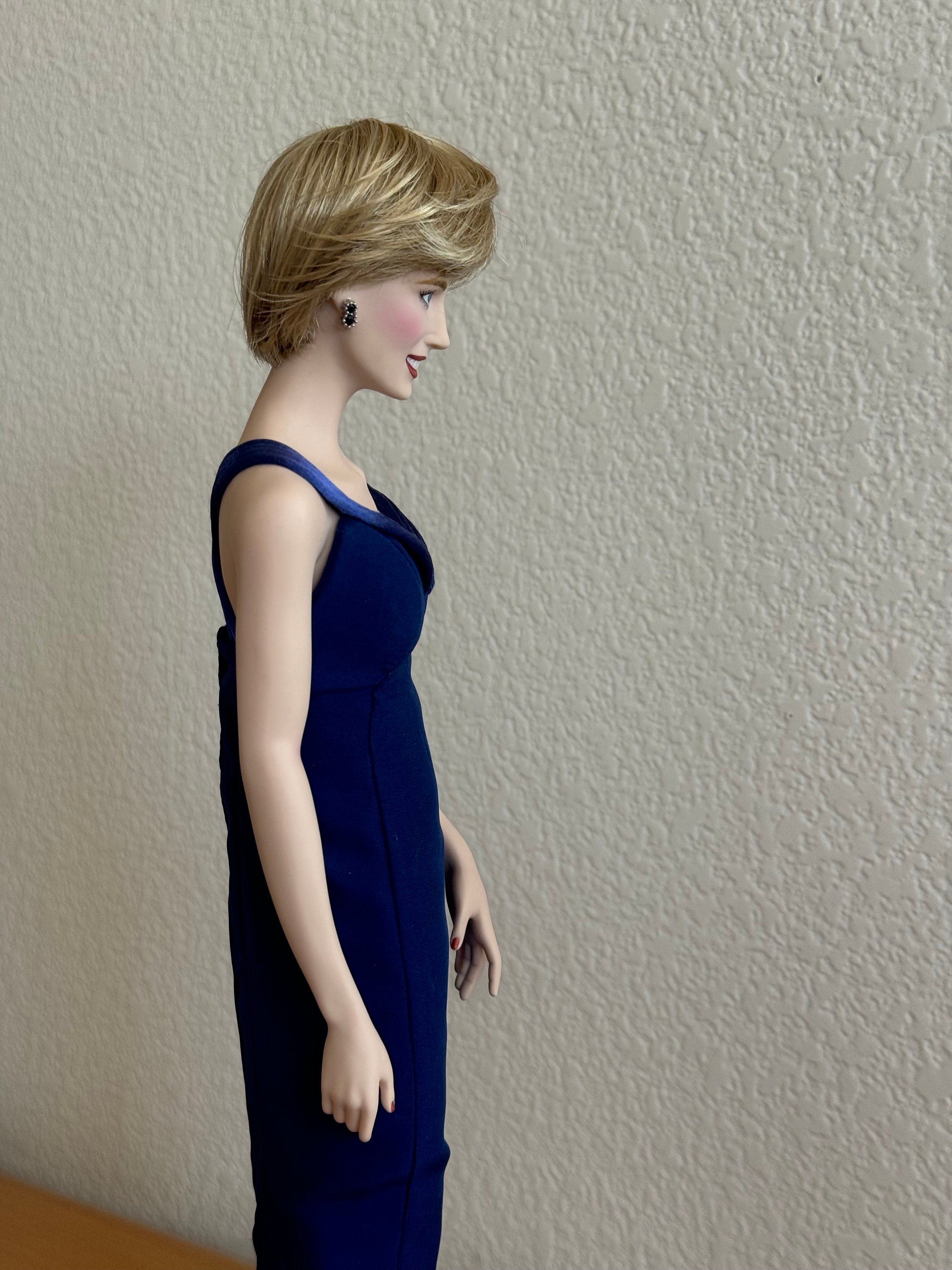 Vintage Porcelain Princess Diana Doll Princess of Wales Collectible ...