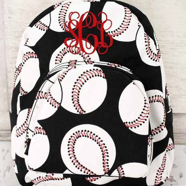 Monogrammed Backpack - Etsy