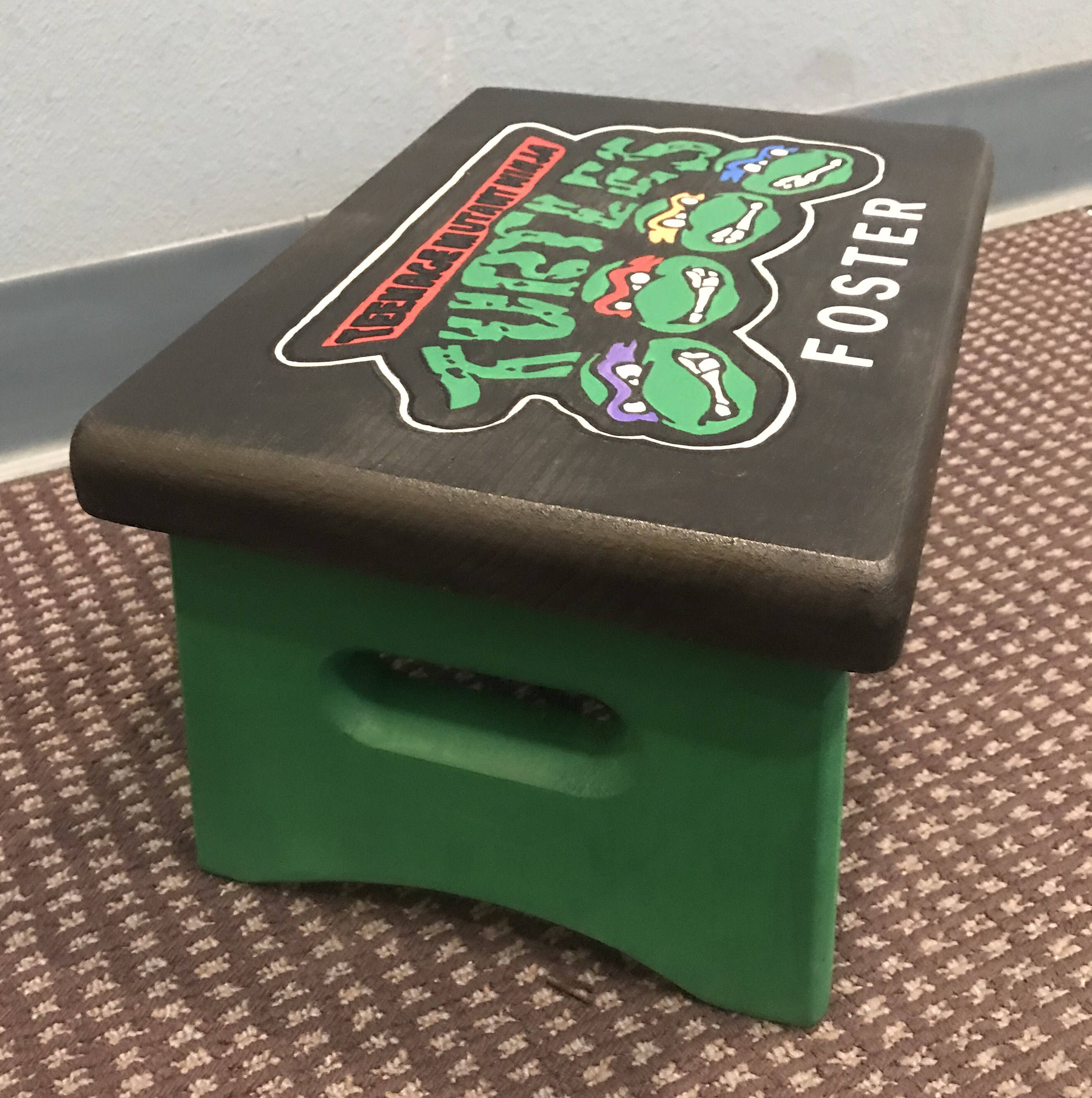 Character/personalized Children's Stool - Etsy