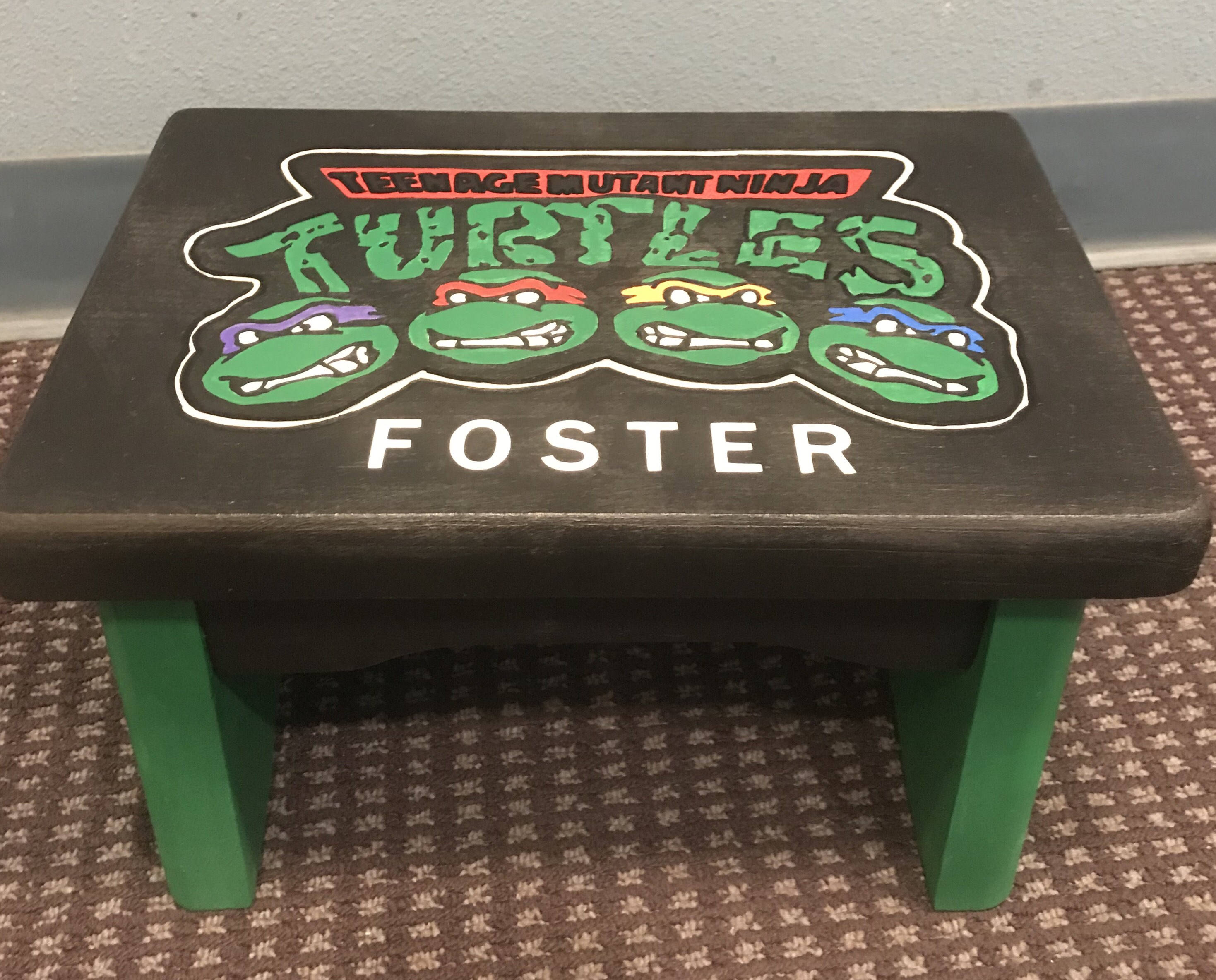Character/personalized Children's Stool - Etsy