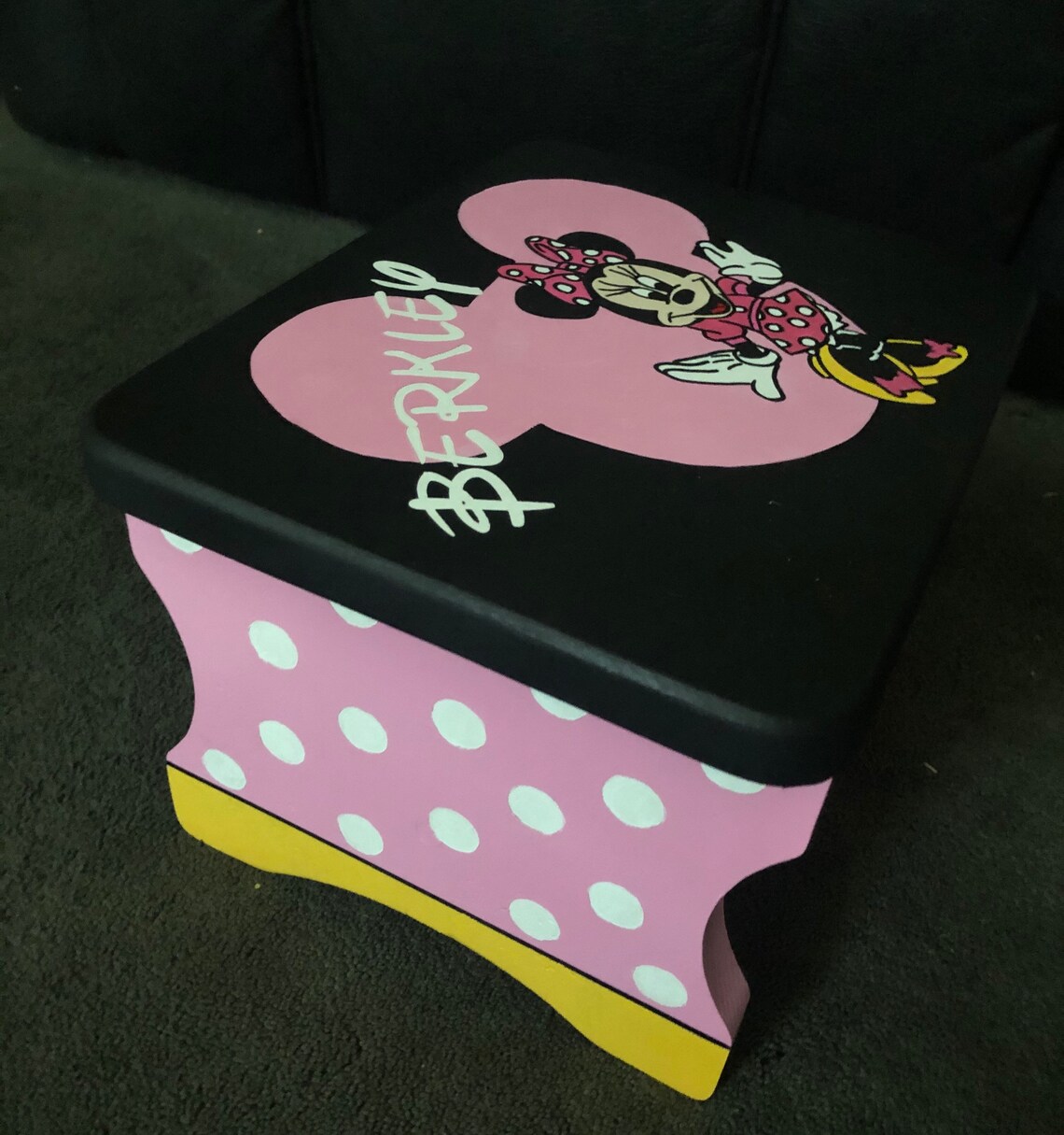 Character/personalized Children's Stool - Etsy