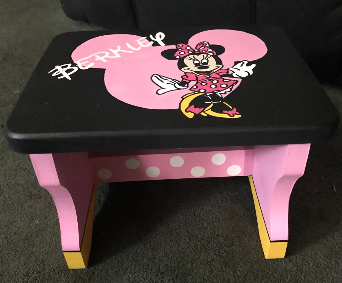 Character/personalized Children's Stool - Etsy