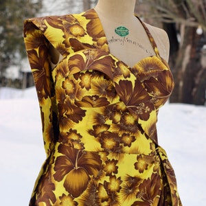 Hawaiian Dress and Kikepa, Pinup Dress, Tiki Dress, Sarong Dress ...