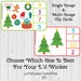 Preschool Christmas Activities Bundle Coloring Pages Ten - Etsy