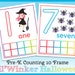 Halloween Counting Ten Frame Playdough Mats Printable Toddler - Etsy
