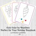 Preschool Christmas Activities Bundle Coloring Pages Ten - Etsy