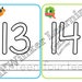 Preschool Worksheets Math Bundle, Number Flashcards for Prek ...