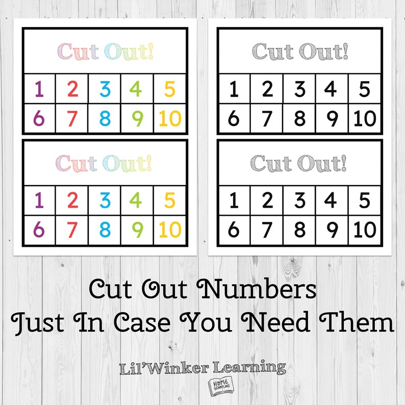 Play Dough Mat Ten Frames Addition to 10, Montessori Learn to Add ...