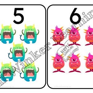Preschool Worksheets Math Bundle, Number Flashcards for Prek ...