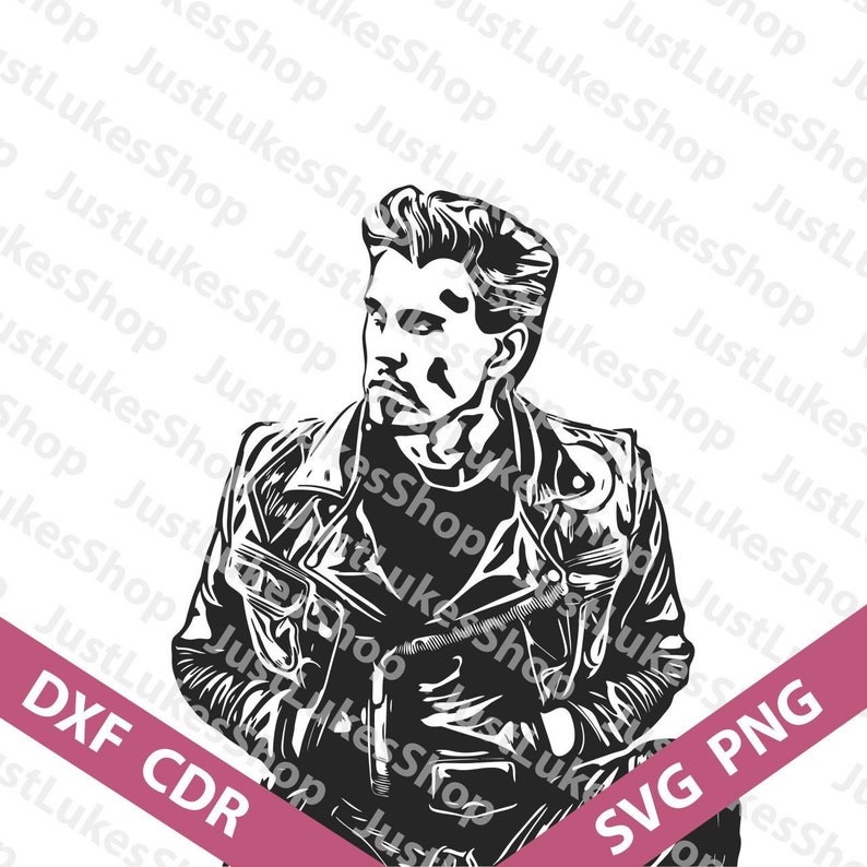 Austin Butler Svg , the Bikeriders Svg , Circut , Digital File , Png ...