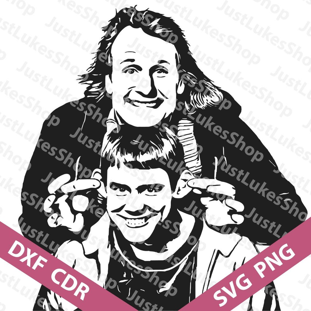 Dumb and Dumber Svg , Jim Carrey Png Svg , Cricut , Dumb and Dumber ...