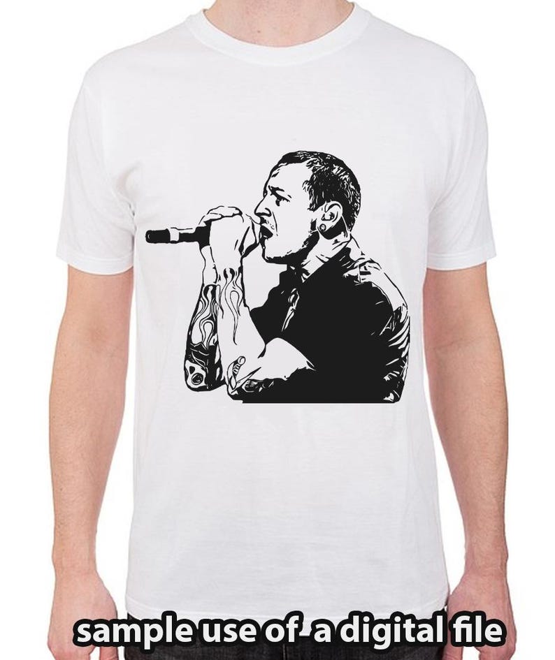 Linkin Park Svg , Chester Bennington Svg , Circut , Digital File , Png ...