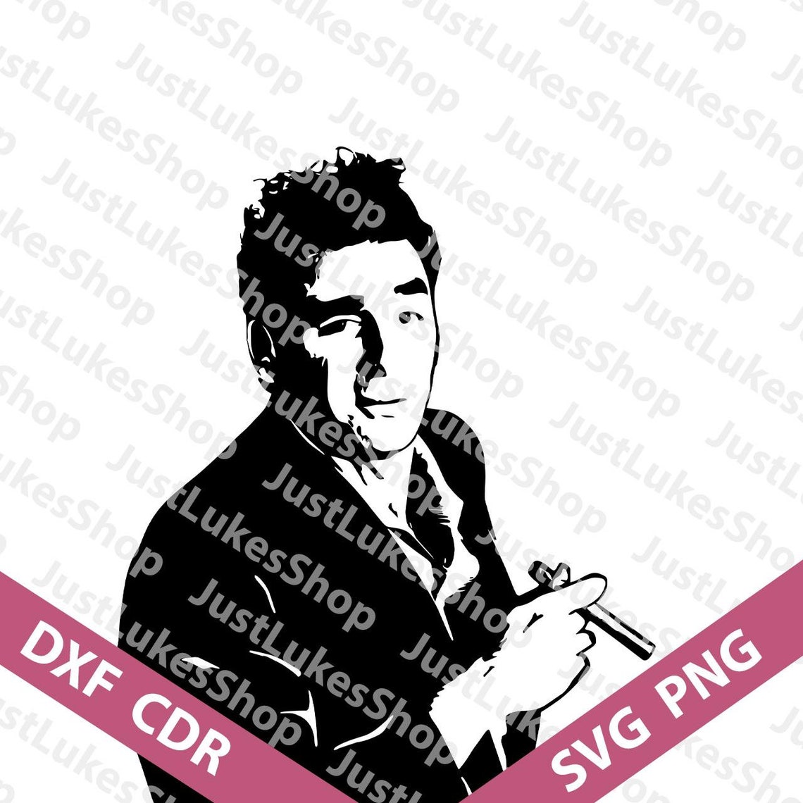 Cosmo Kramer Svg , Seinfeld Dxf , Cricut , Digital File , Png , Cut ...