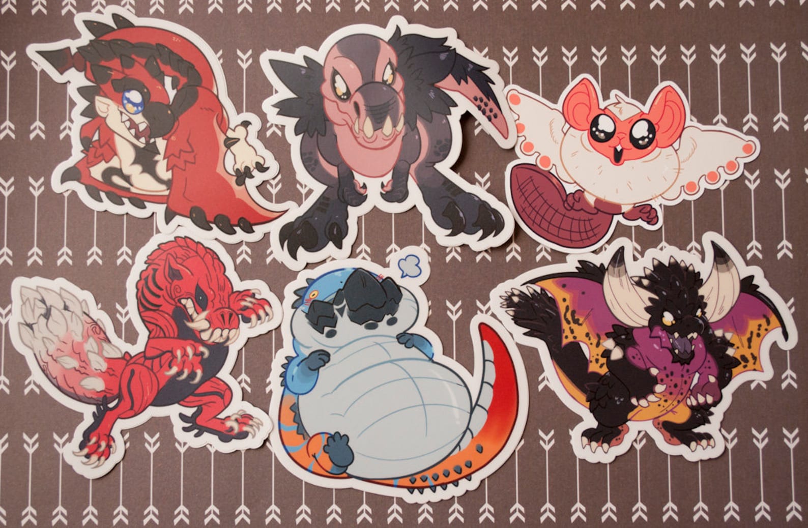 Monster Hunter World Vinyl Stickers - Etsy Canada