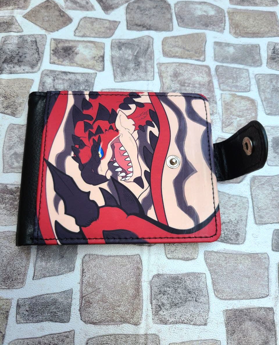 Monster Hunter Rathalos Wallet Unisex Wallet Vegan - Etsy