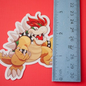 Bowser Vinyl Sticker - Etsy