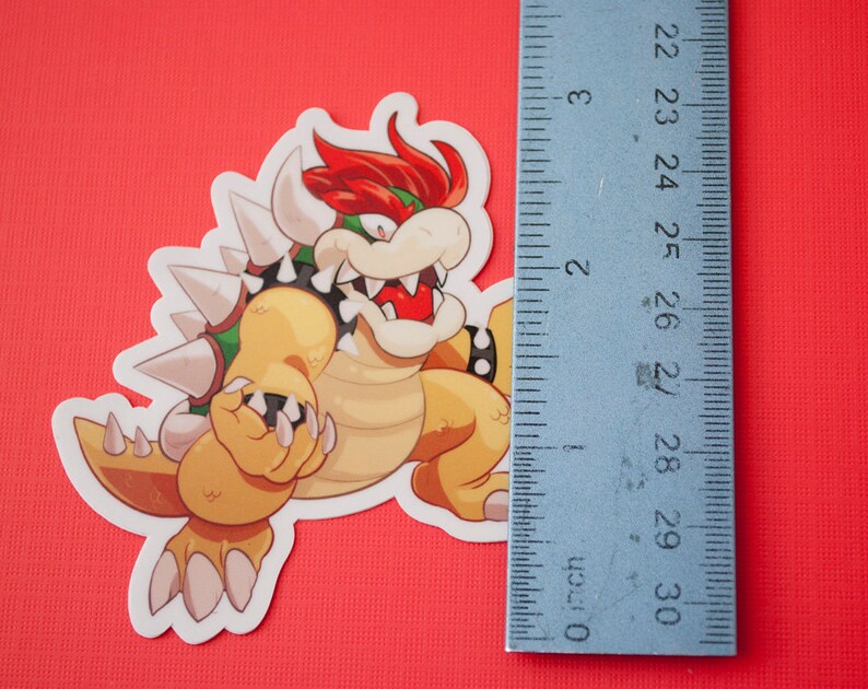 Bowser Vinyl Sticker | Etsy