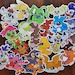 Digimon Vinyl Stickers - Etsy
