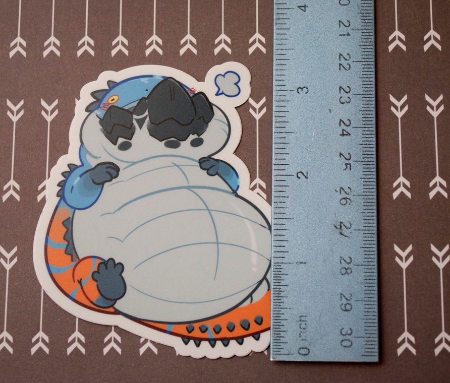 Monster Hunter World Vinyl Stickers - Etsy