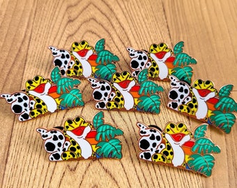 Gecko Pin - Etsy