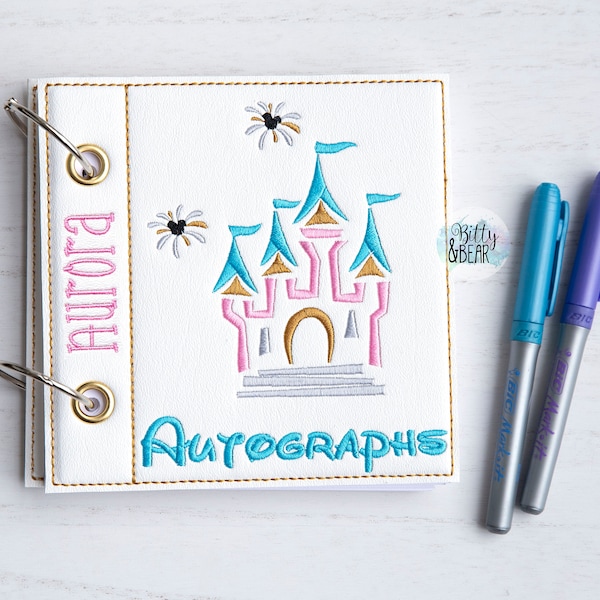 Disneyland Character Autograph Book - Etsy