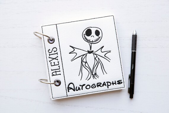 Jack Signature Autograph Book Personalized Custom Keepsake - Etsy
