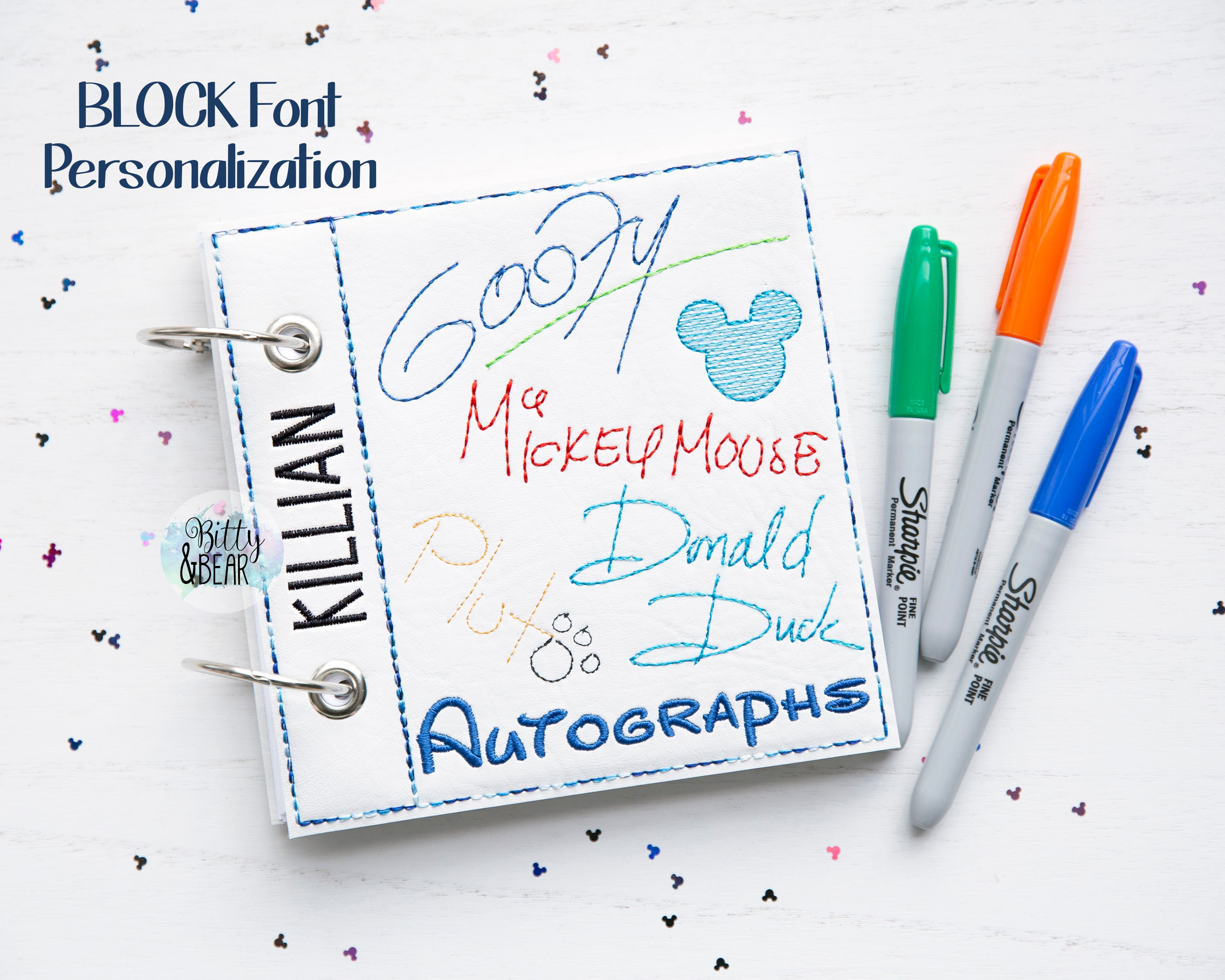 Star Trooper Signature Autograph Book, Personalized, Custom Keepsake ...