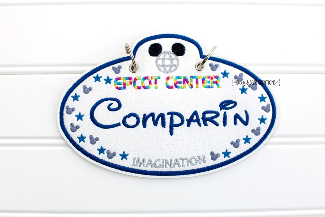Disney Epcot Ball Inspired Stroller Tag, Wheelchair Tag, Scooter Tag ...