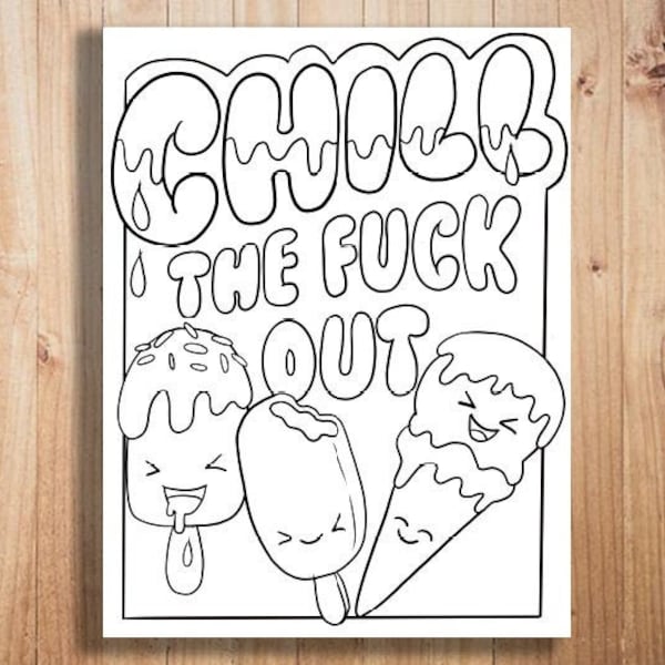 Coloring Book - Etsy