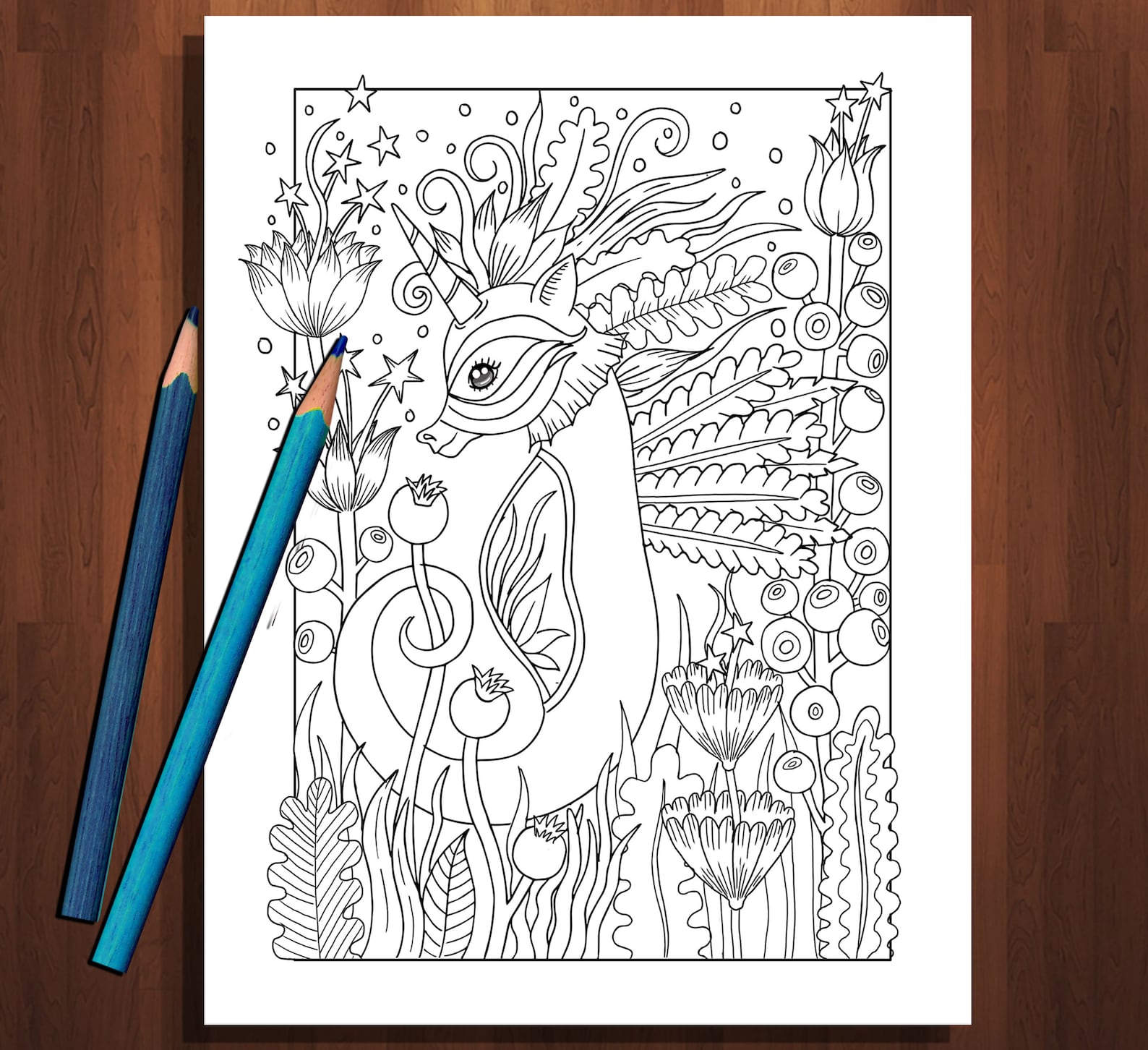 Springlings Coloring Book, Colouring Book, Adult Coloring, Adult ...
