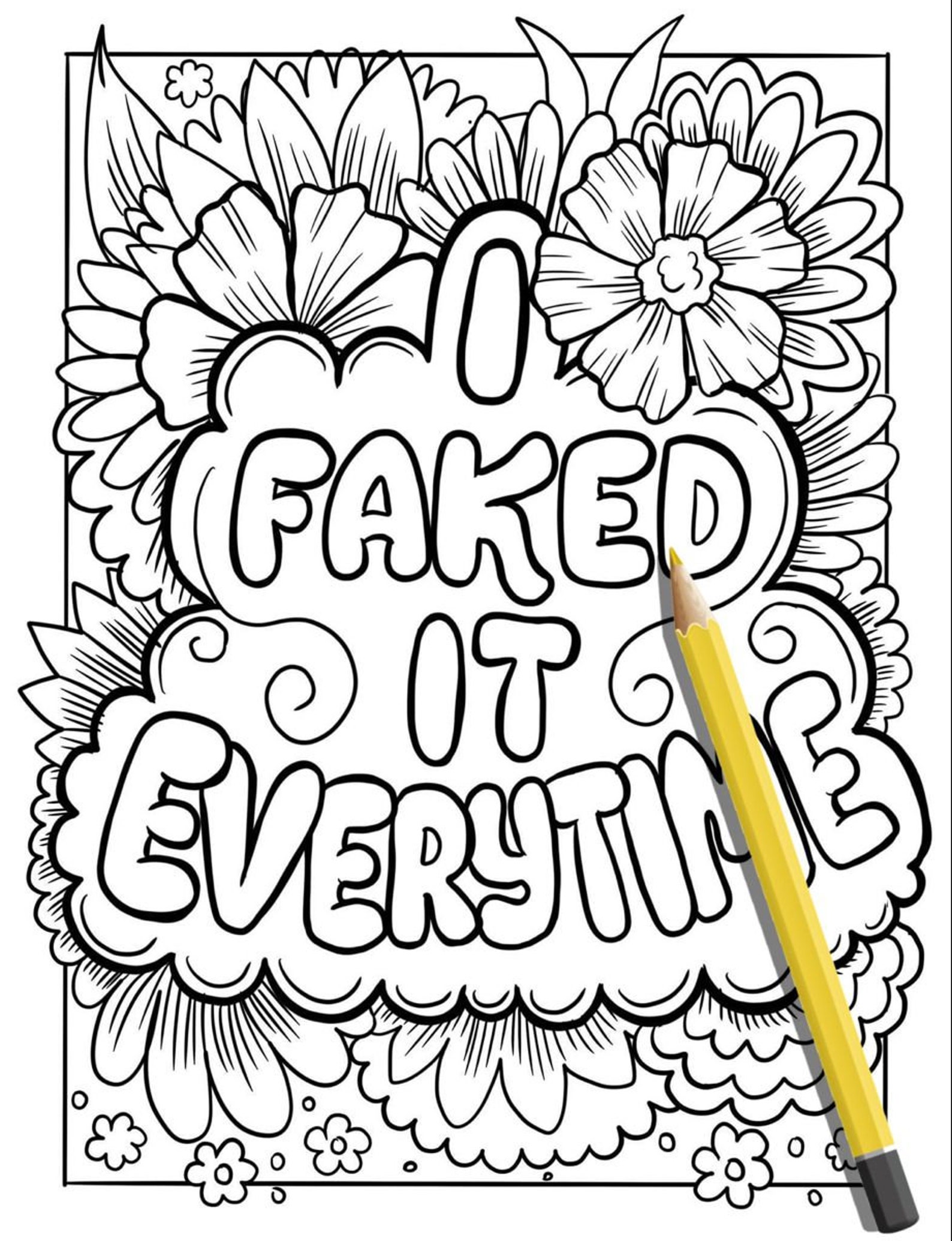 Break up Coloring Book, Break up Care Package, Break Up, Break up ...