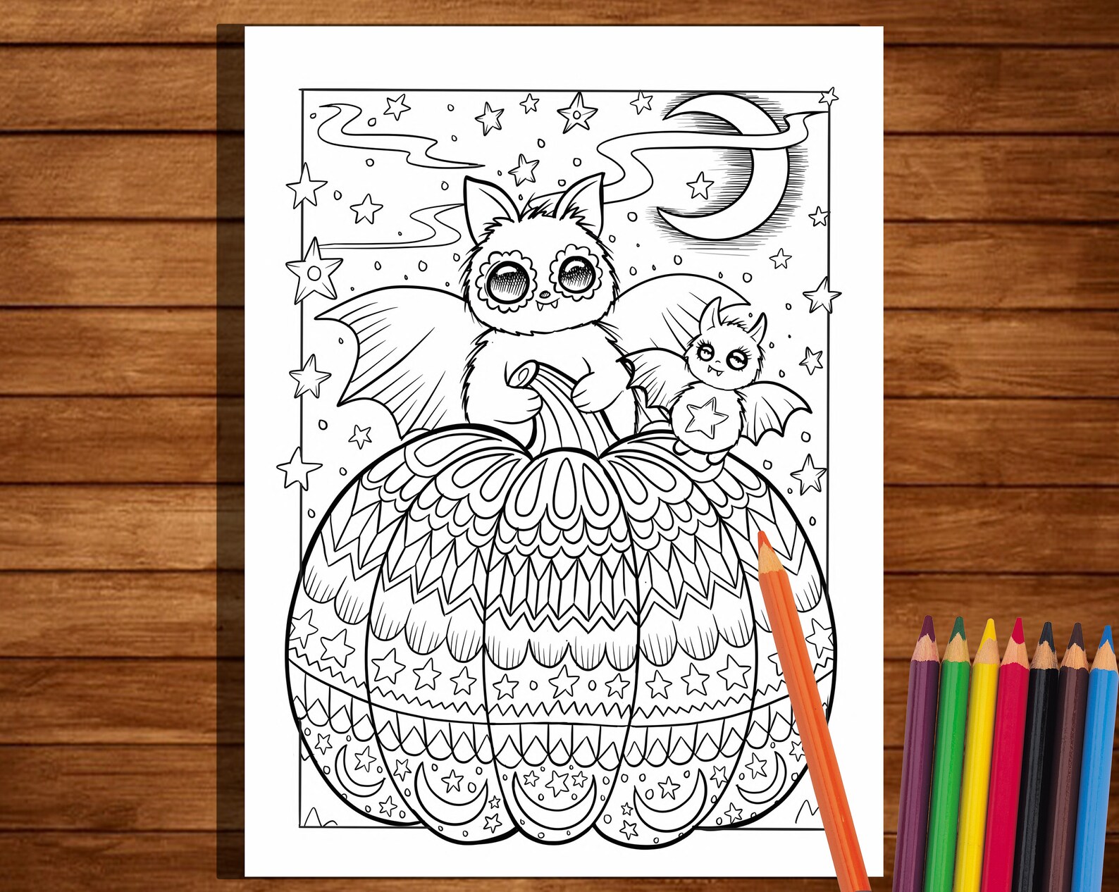 EDWINA MC NAMEE Coloring Books Halloween Coloring Book Contains Witches ...