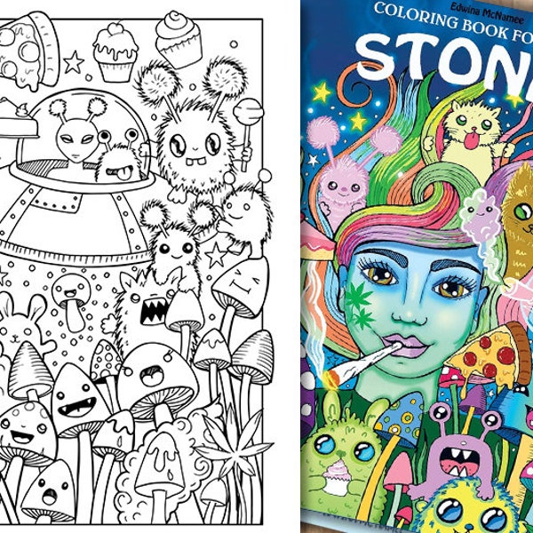 Stoner Coloring - Etsy