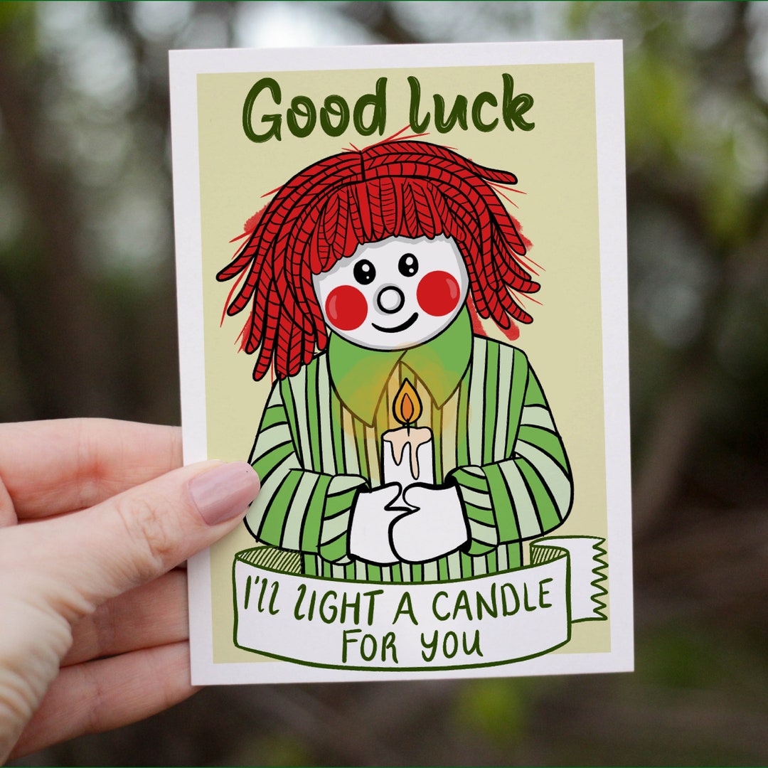 Funny Good Luck Card, Funny Card, Irish Card, Nostalgic, Funny Irish ...