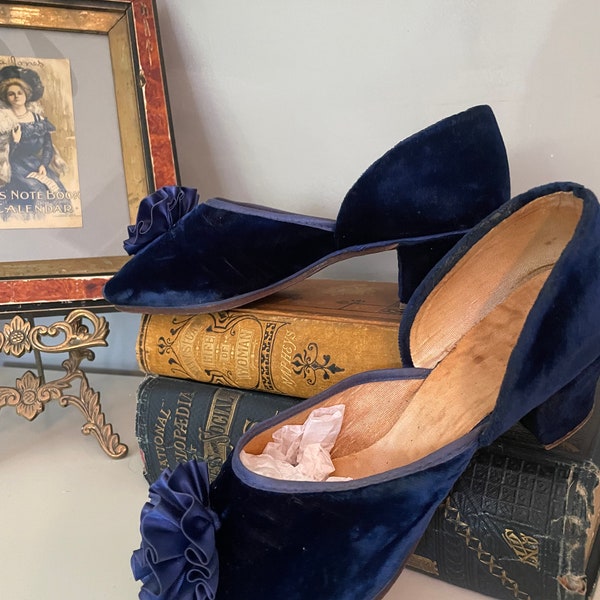 Velvet Slippers - Etsy
